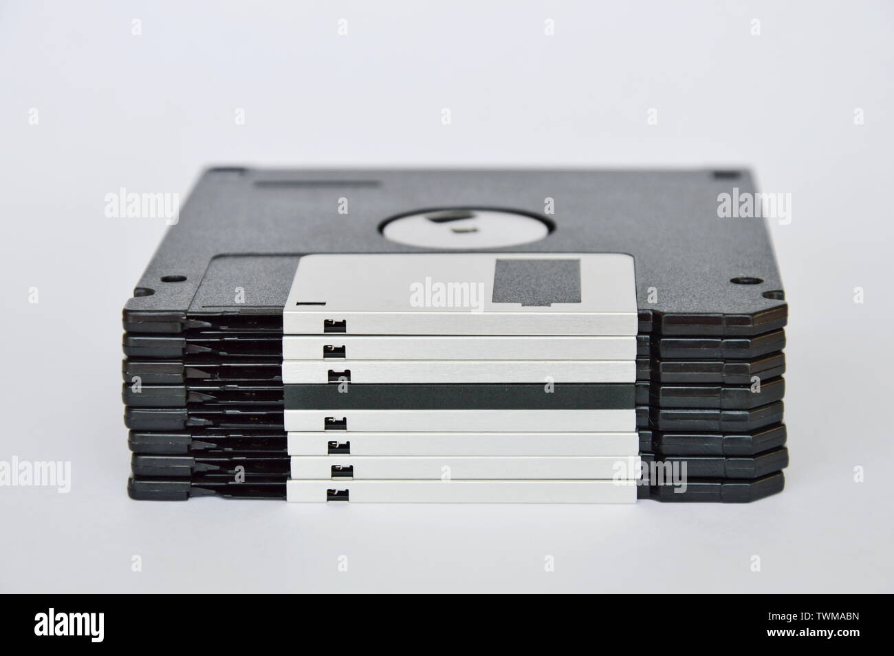 diskette on white background Stock Photo - Alamy
