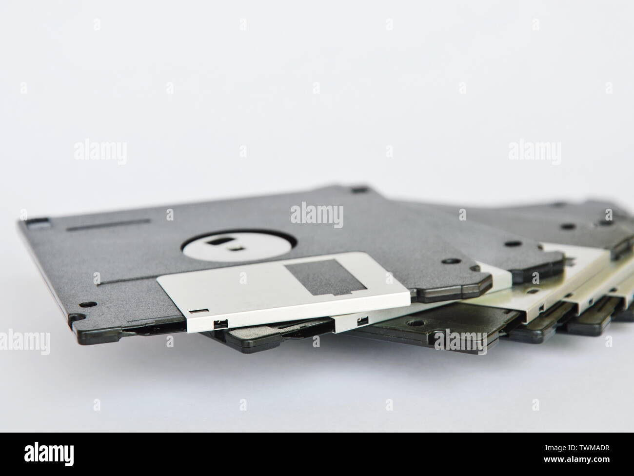 floppy disk on white background Stock Photo - Alamy