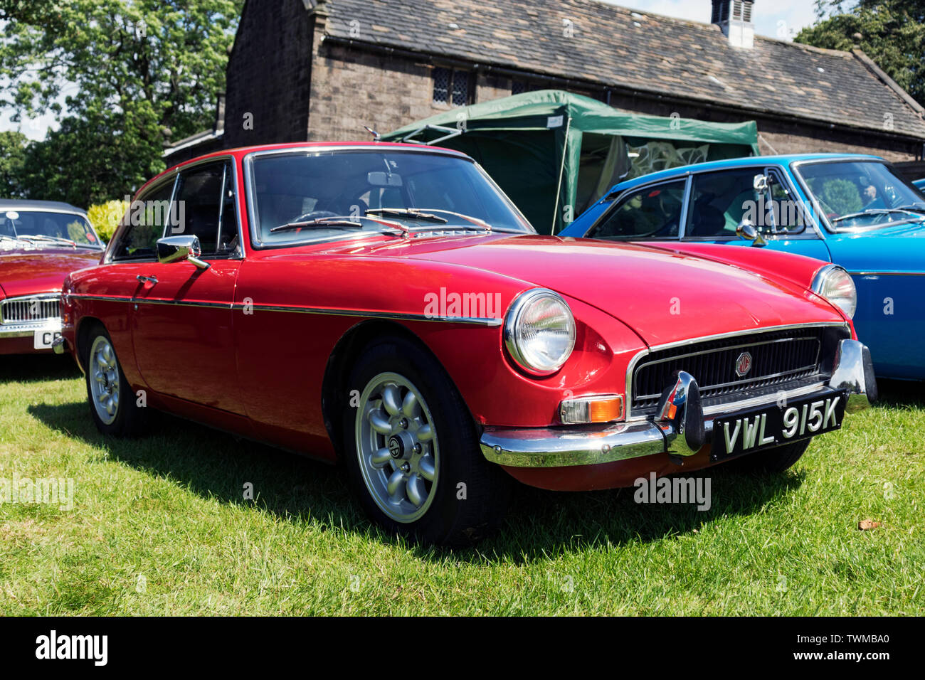 Red mgb gt hi-res stock photography and images - Alamy