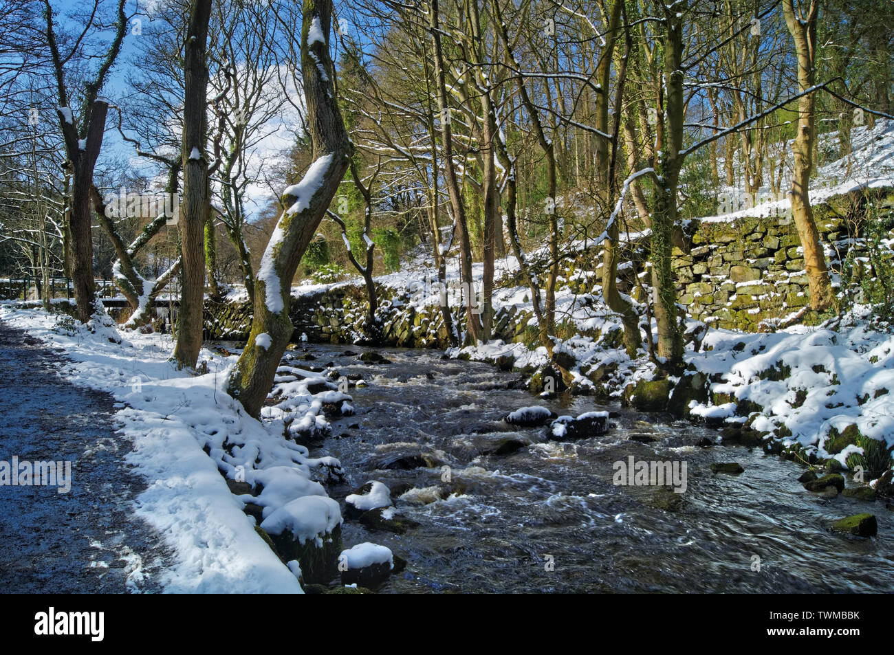 Rivelin in winter hi-res stock photography and images - Alamy