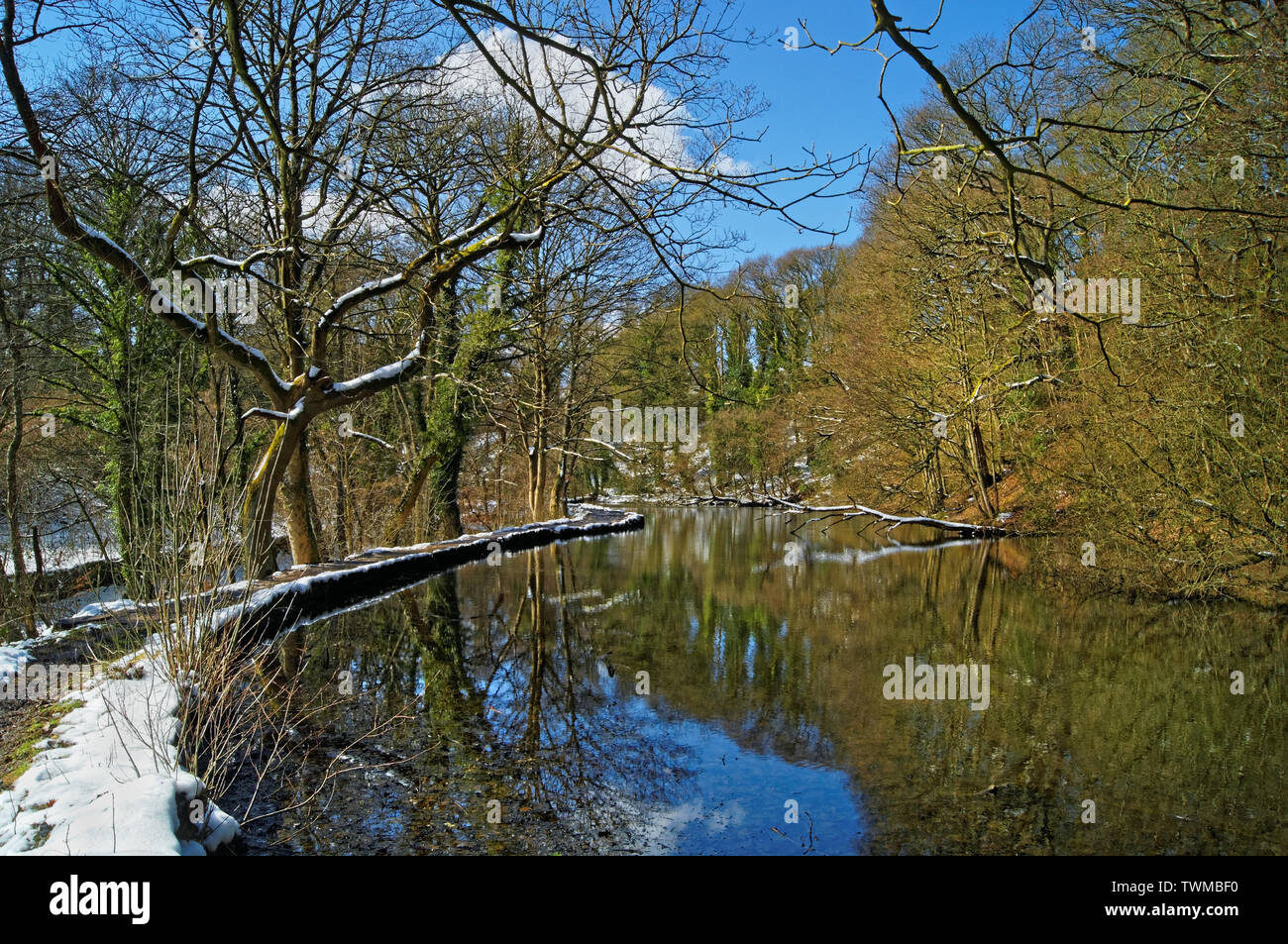 UK,South Yorkshire,Sheffield,Wolf Wheel Dam at Rivelin Stock Photo - Alamy