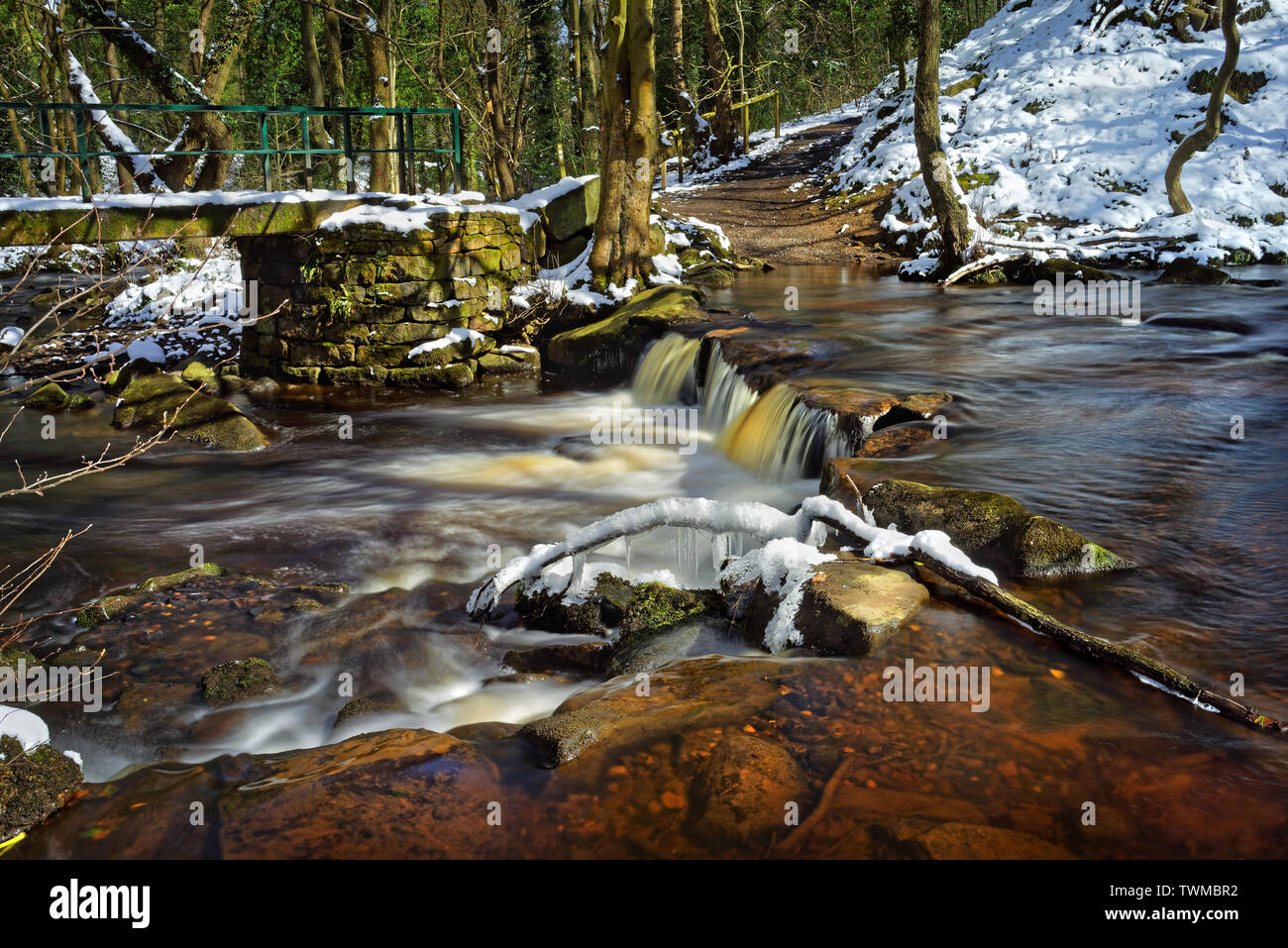 UK,South Yorkshire,Sheffield,Rivelin Valley,River Rivelin,Hind Wheel ...