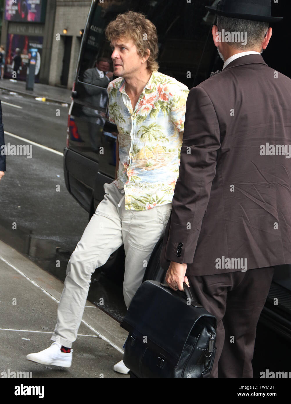 New York, NY, USA. 20th June, 2019. Brendan Benson of The Raconteurs ...