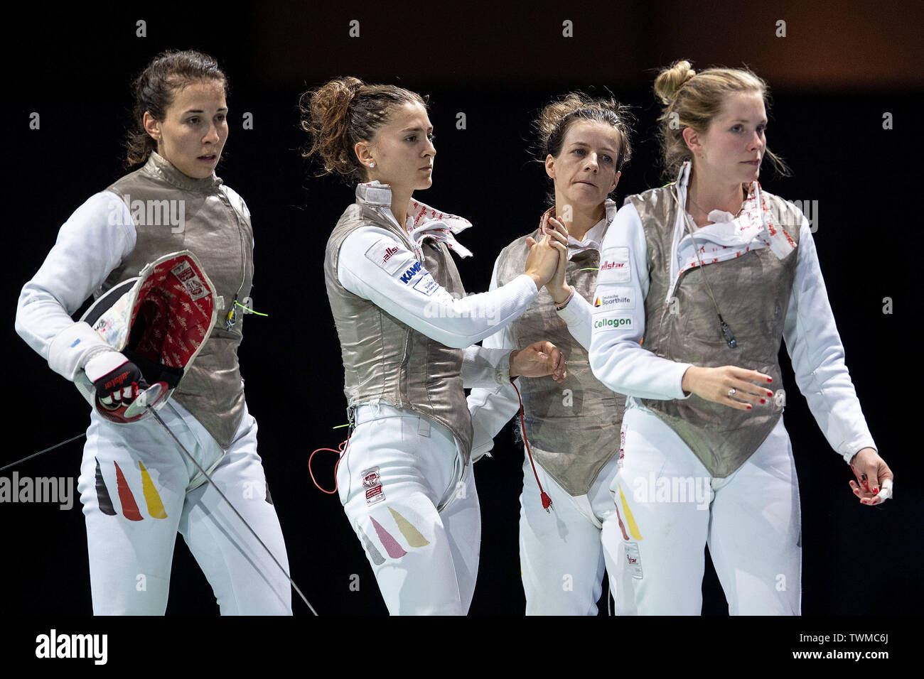 Duesseldorf, Germany. 21st June, 2019. Fencing: European Championship ...