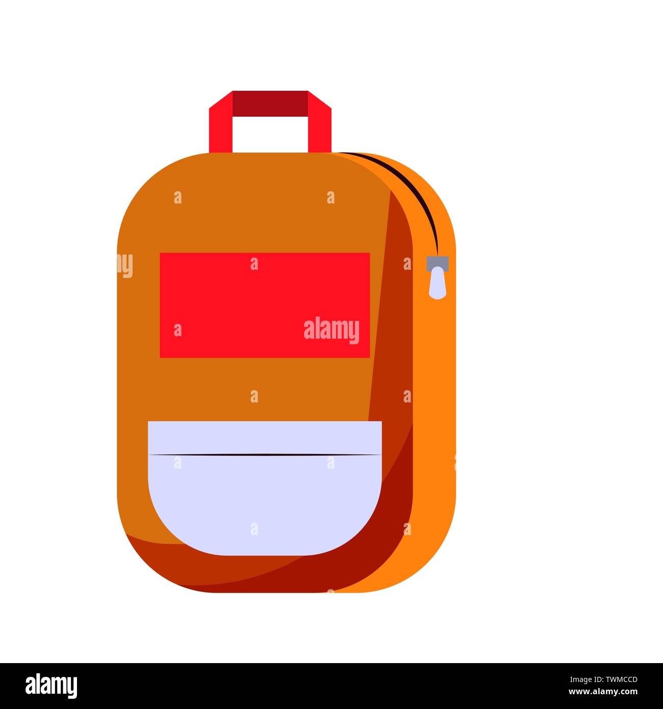 Backpack school supply isolated symbol Stock Vector Image & Art - Alamy