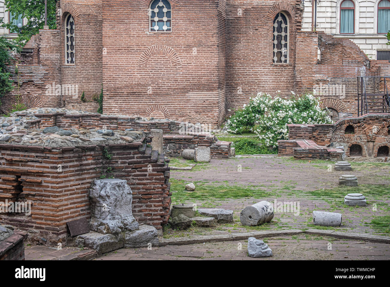 Church of St George , Early Christian red brick rotunda built by the ...
