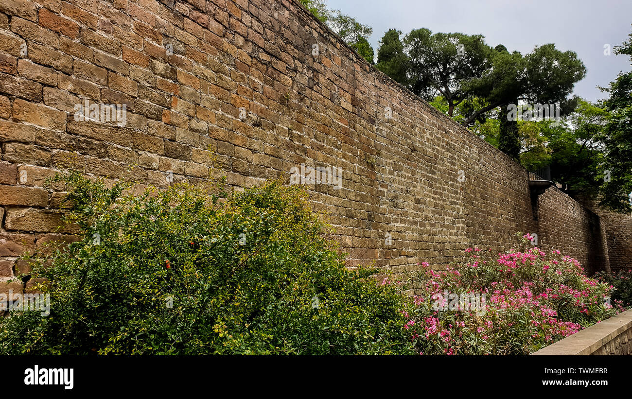 Barcelona naval museum and a walk trough on Barcelona streets Stock ...