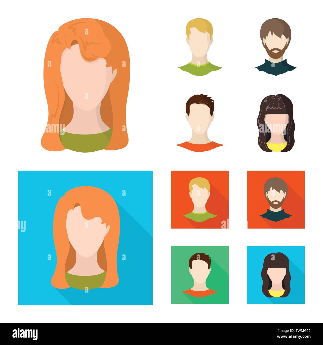 Vector illustration of professional and photo icon. Collection of ...