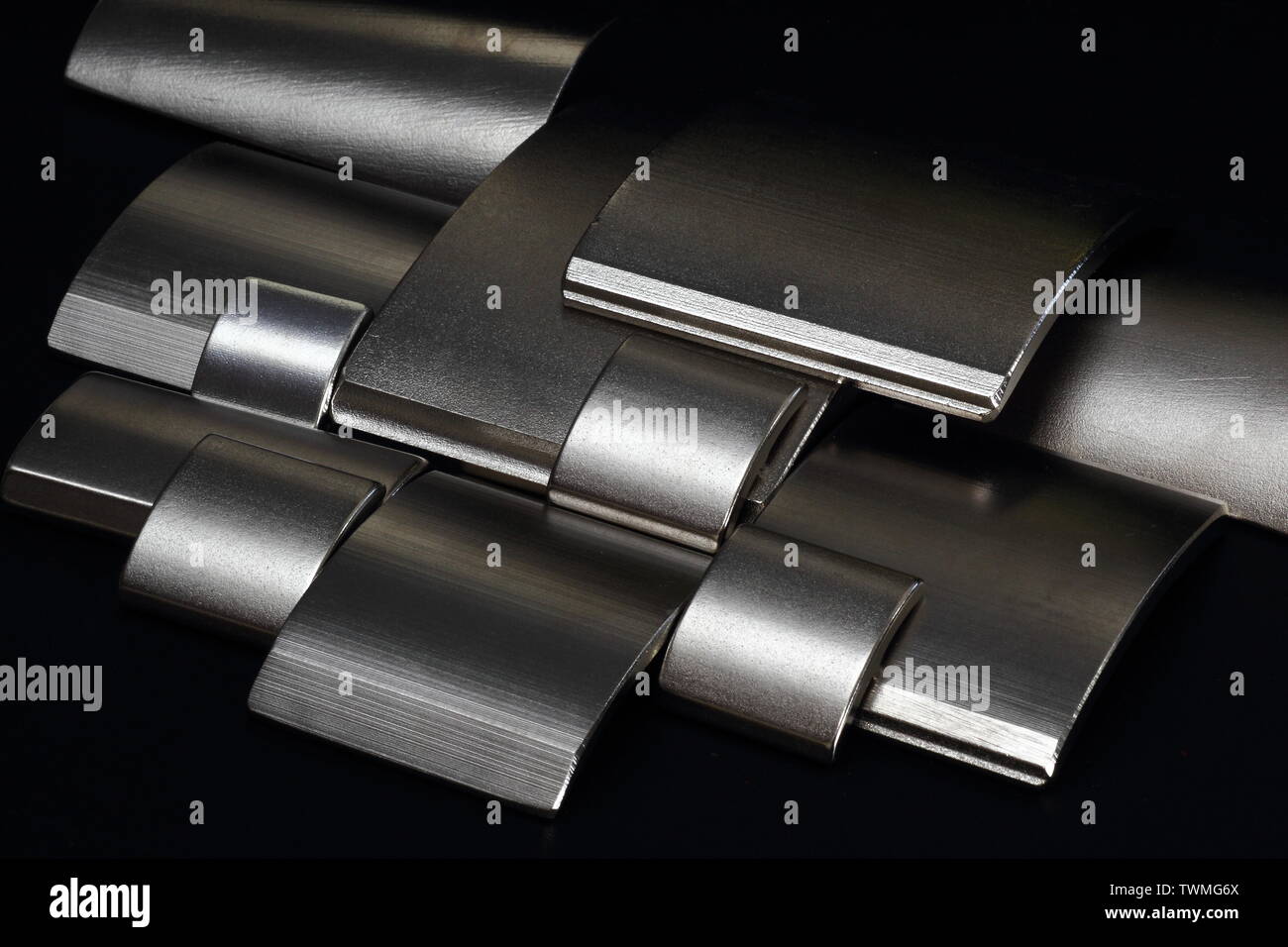 Industry magnet parts Stock Photo - Alamy