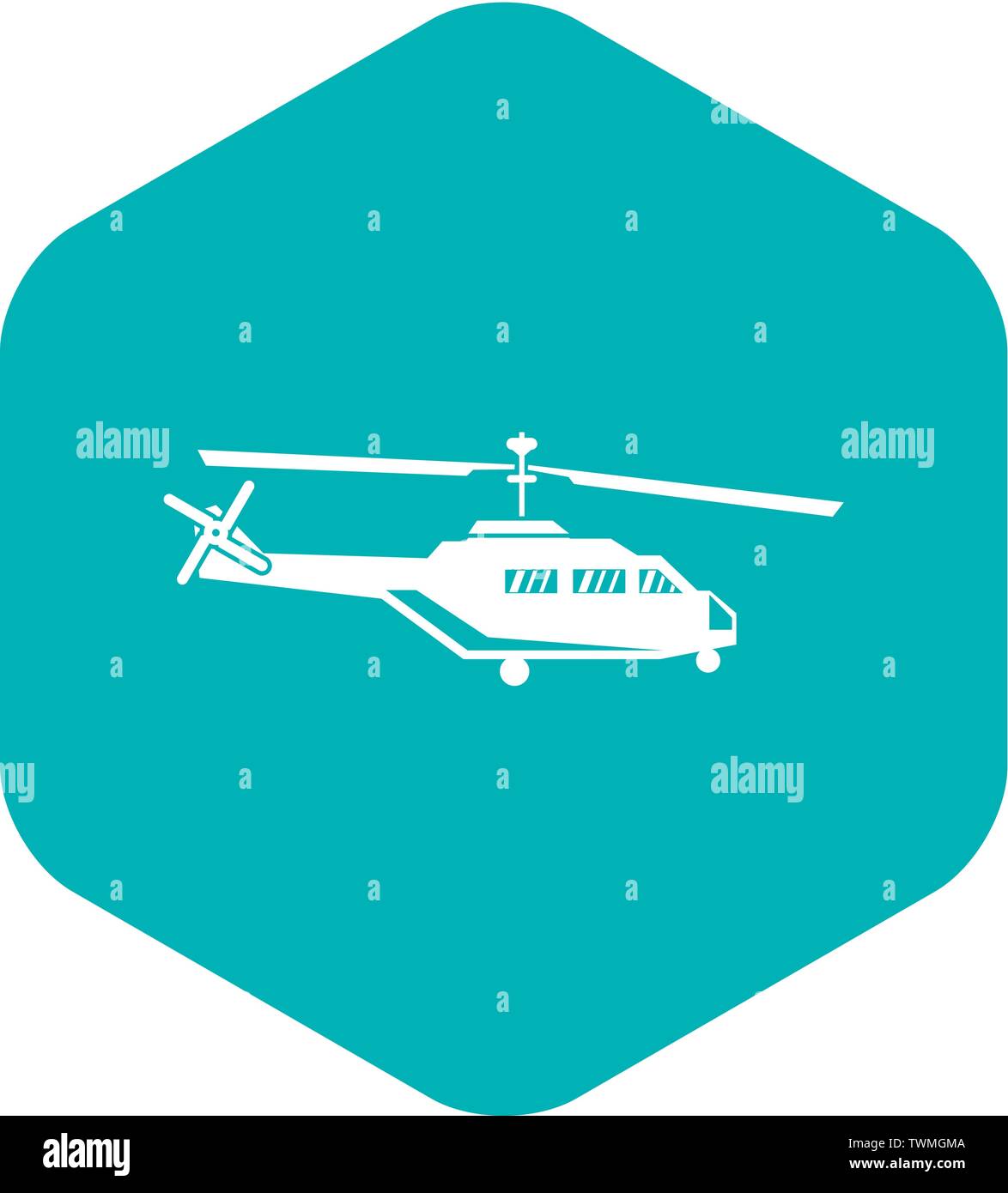 Air assault helicopter Cut Out Stock Images & Pictures - Alamy