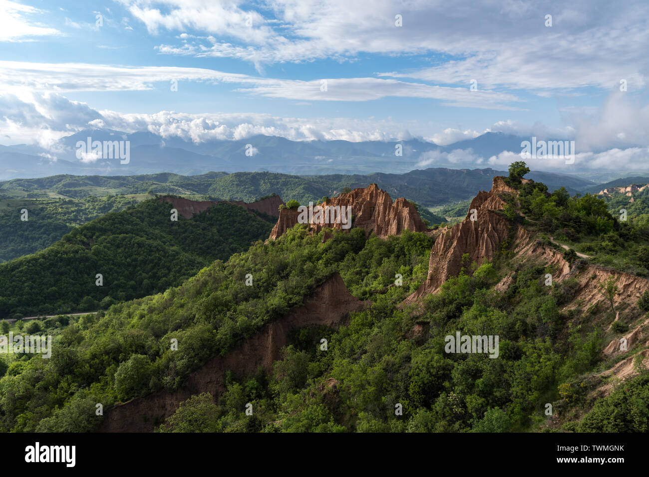 Melnik pyramids hi-res stock photography and images - Alamy