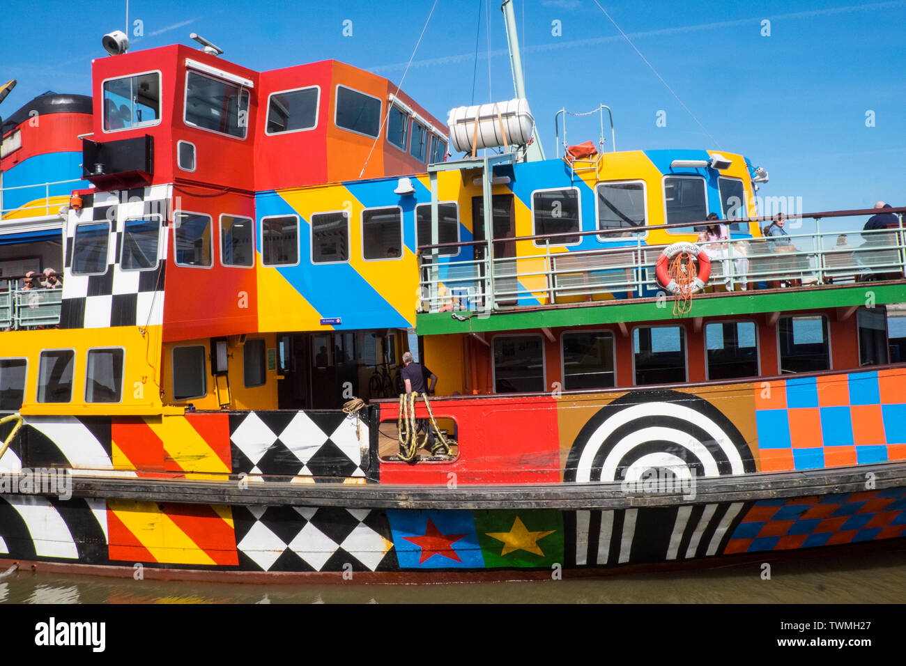 Razzle dazzle ferry hi-res stock photography and images - Alamy