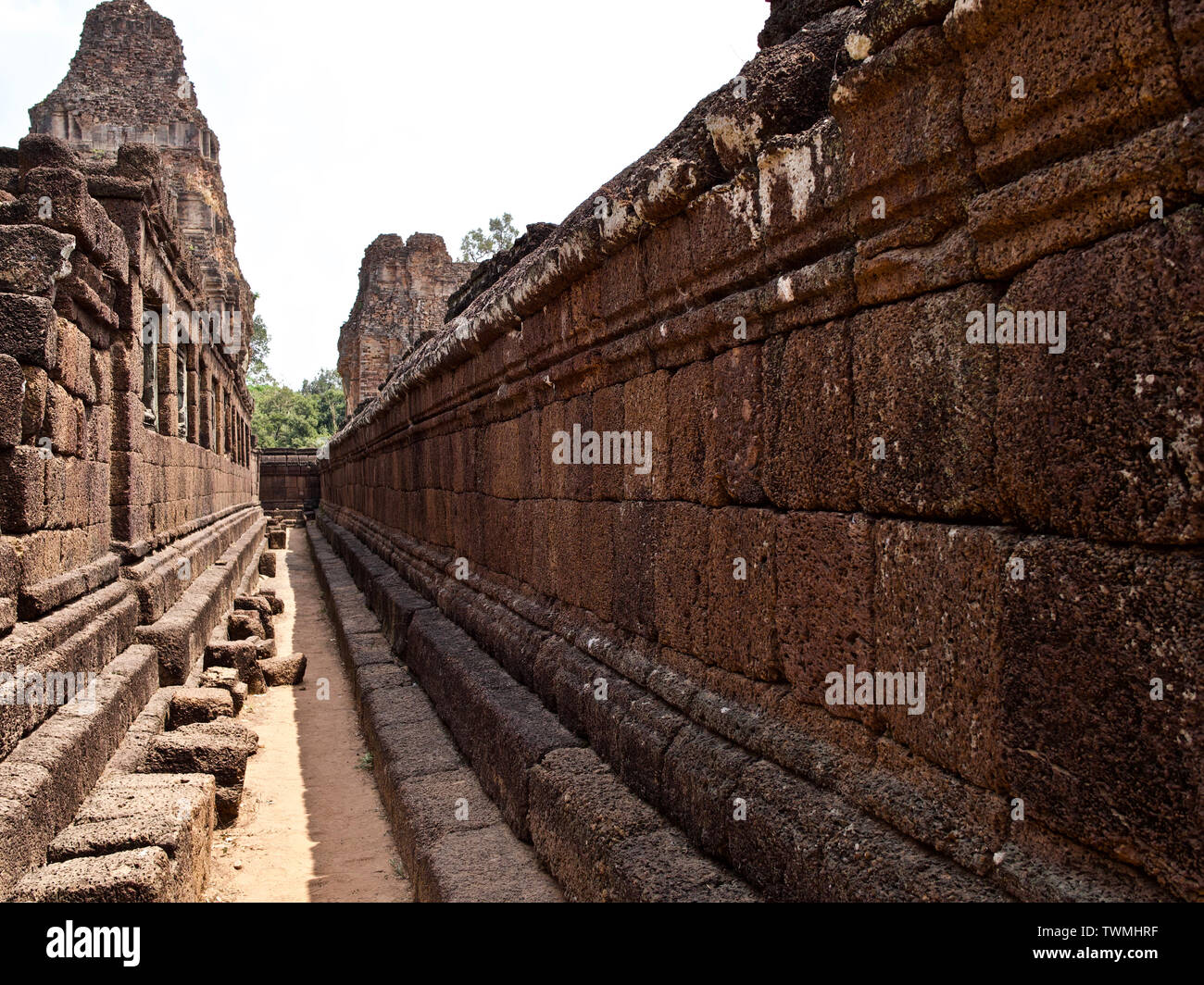 Architecture of ancient temple complex Angkor, Siem Reap, Cambodia ...