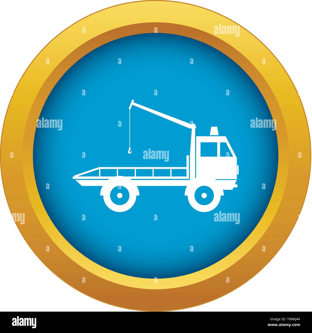 Highway maintenance lorry Stock Vector Images - Alamy