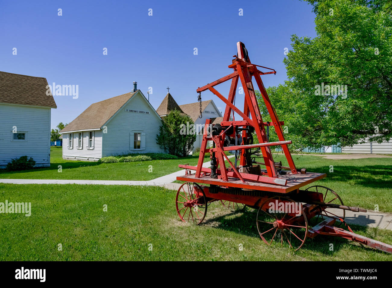 District Centennial Museum, Camrose, Alberta, Canada Stock Photo - Alamy