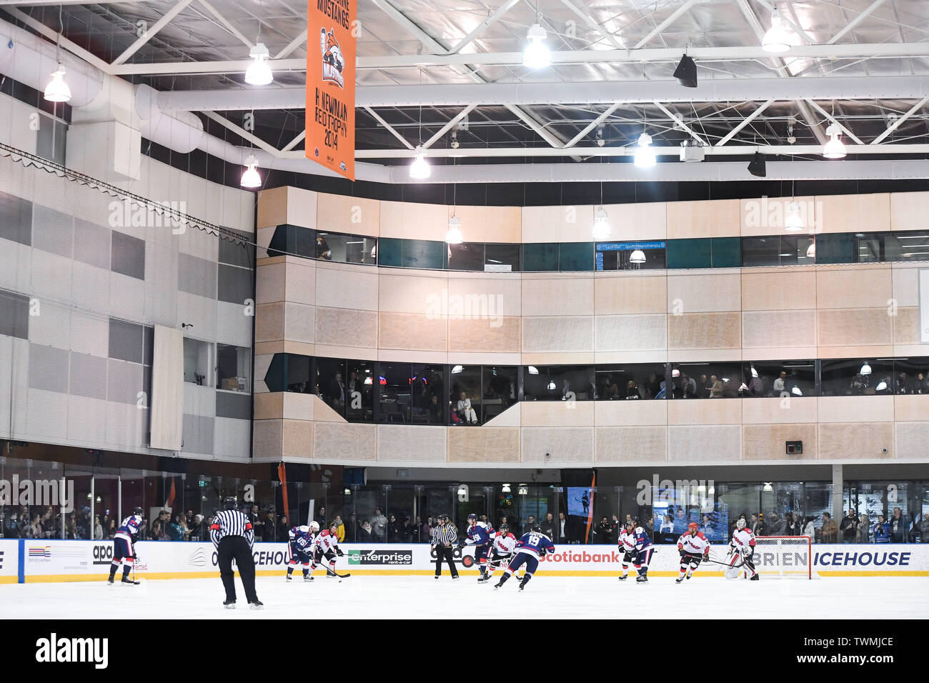 Melbourne, Victoria, Australia. 21st June 2019. 2019 Ice Hockey Classic ...