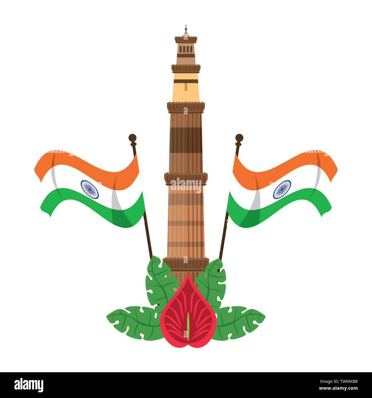 Indian patriotic emblems cartoons isolated Stock Vector Image & Art - Alamy