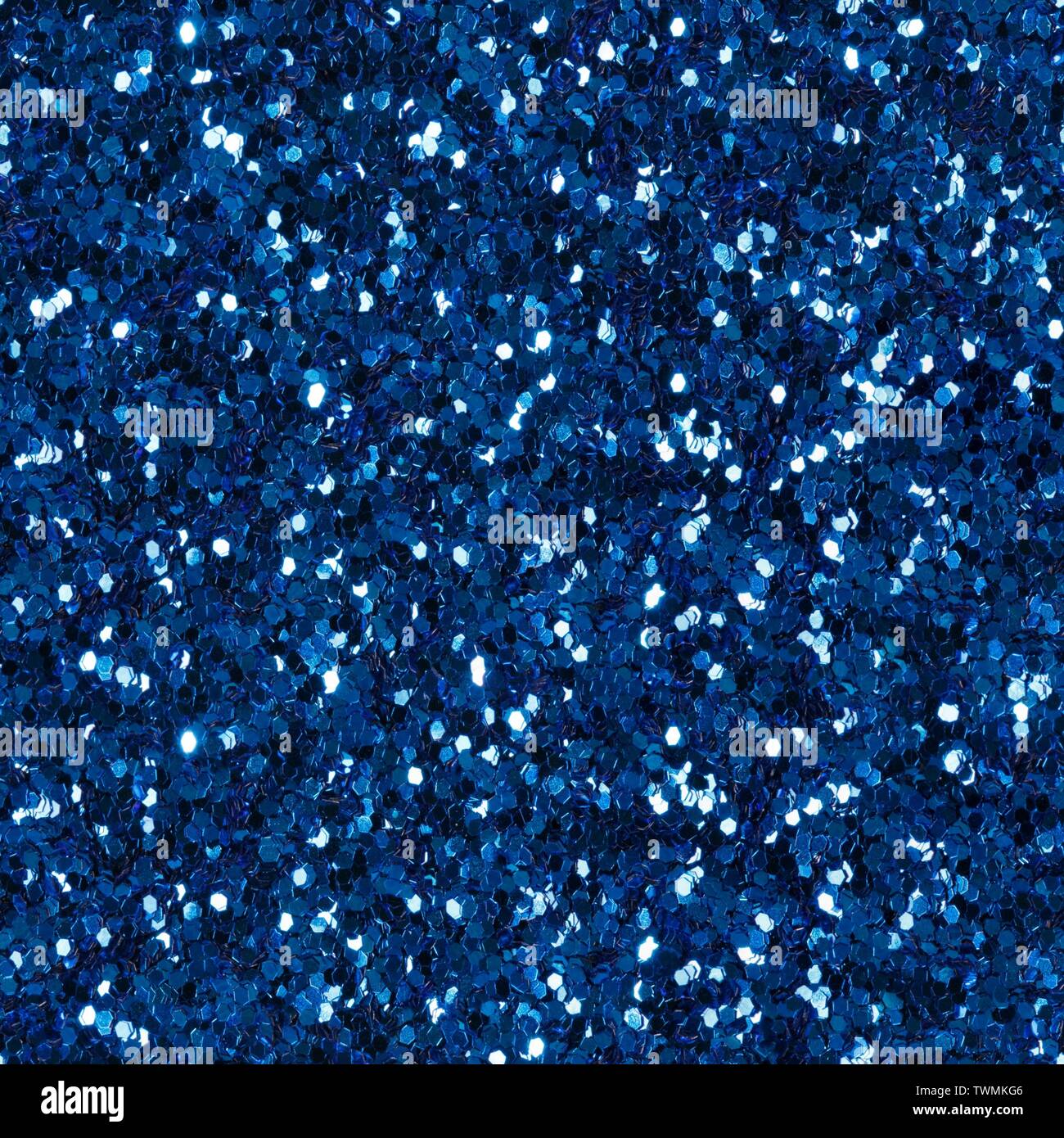 Texture from blue glitter. Seamless square texture for art work Stock ...