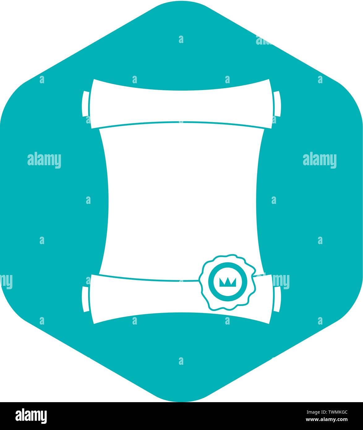 Wax paper roll Stock Vector Images - Alamy