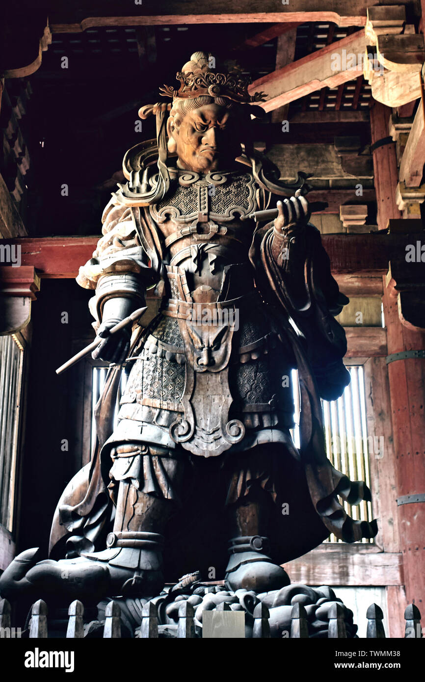 Inside The Todaiji Temple In Nara High Resolution Stock Photography and ...