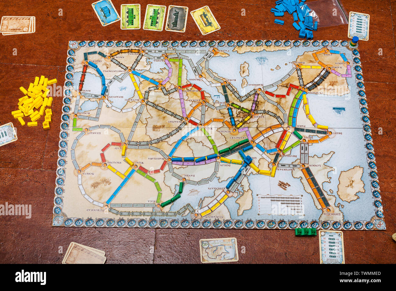 Ticket To Ride Europe Logo