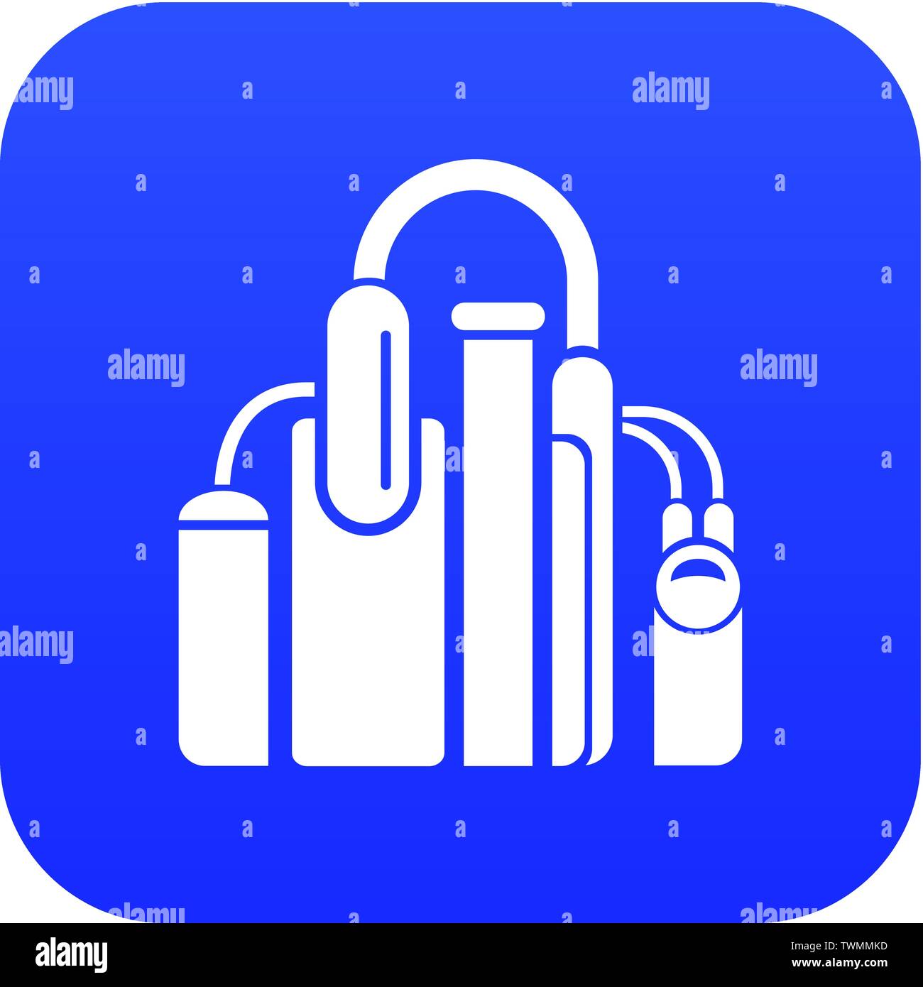 Refinery area Stock Vector Images - Alamy