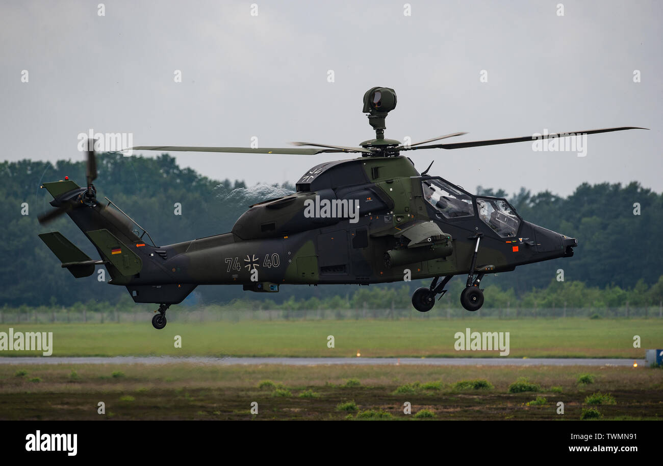 Tiger combat helicopters of the german armed forces hi-res stock ...