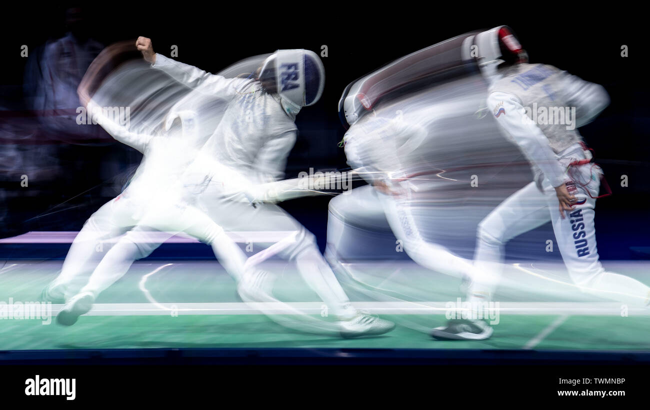 Duesseldorf, Germany. 21st June, 2019. Fencing: European Championship ...