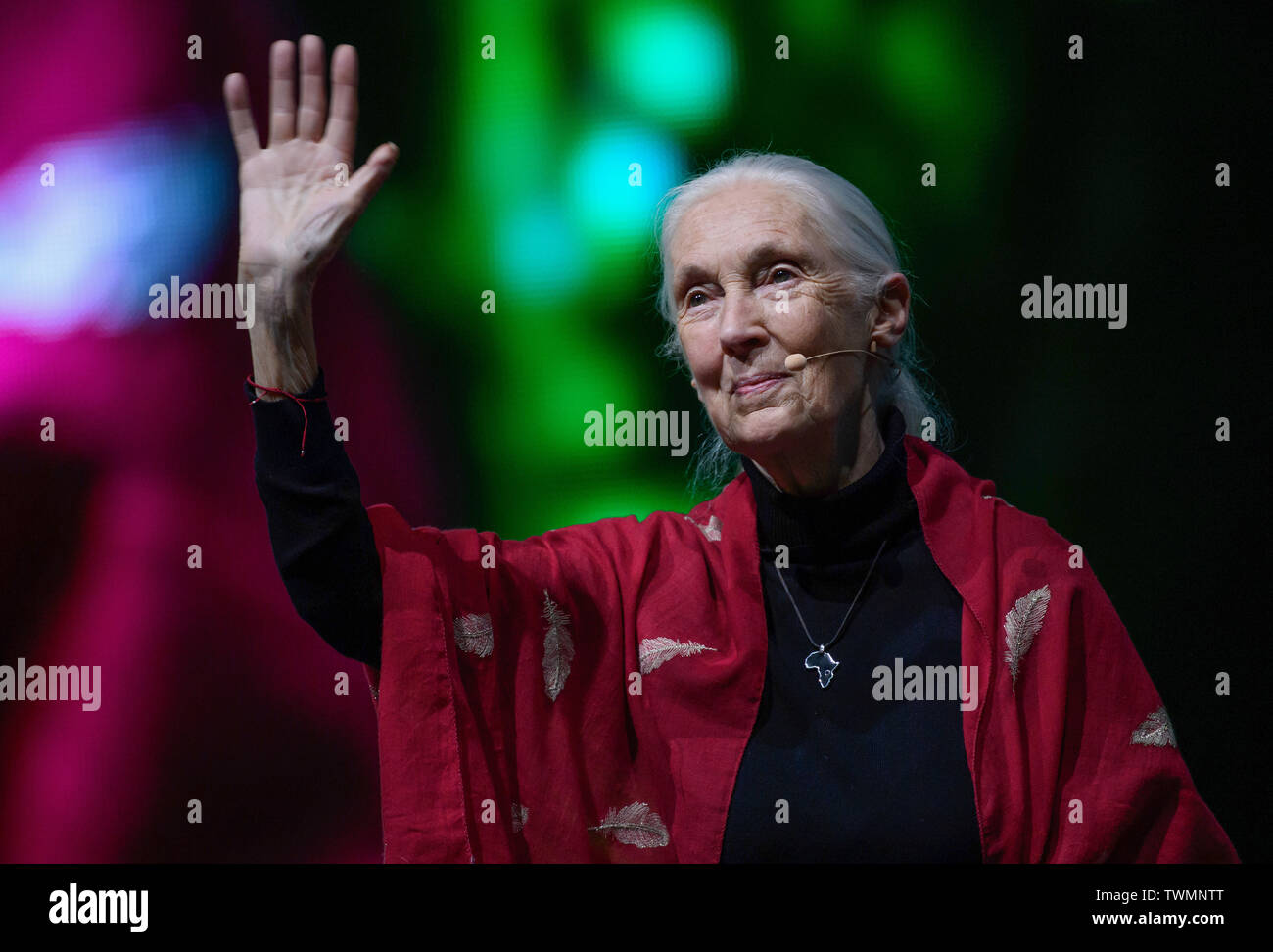 Munich, Germany. 21st June, 2019. The British behavioural scientist ...