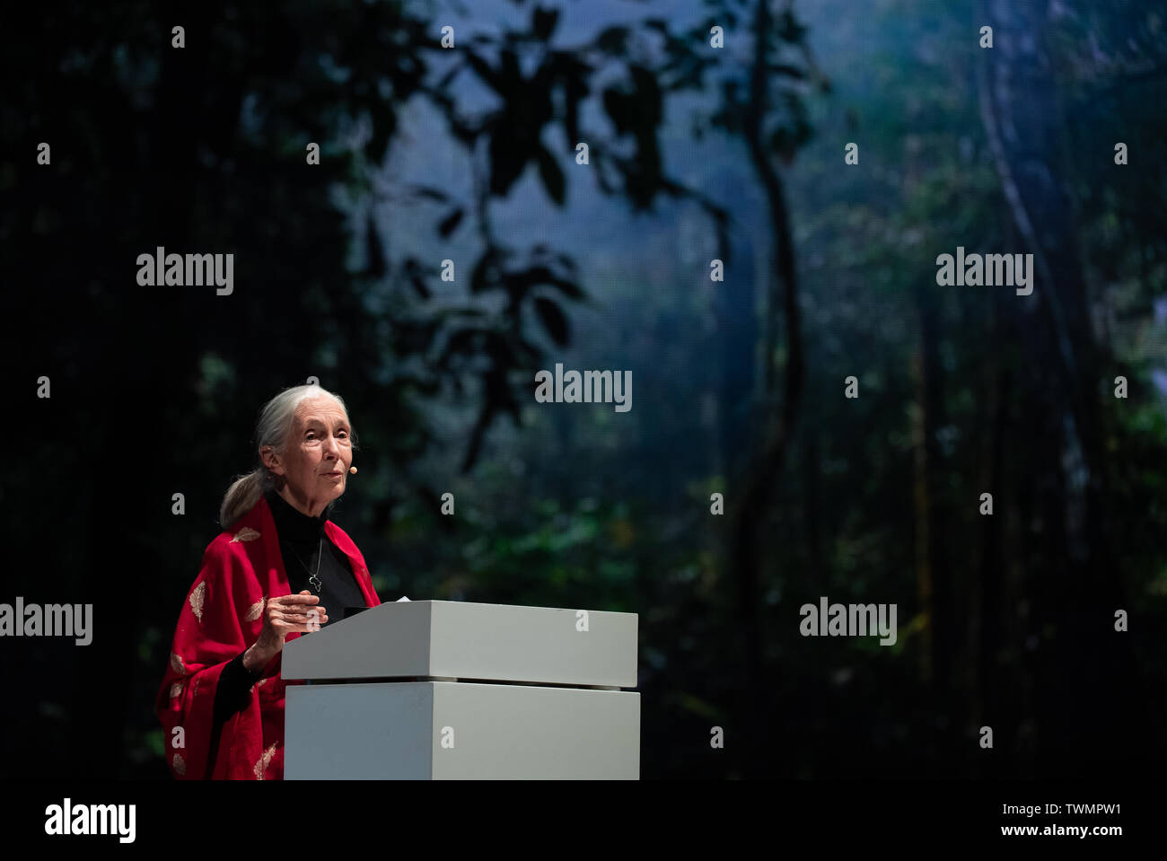 Munich, Germany. 21st June, 2019. The British behavioural scientist ...
