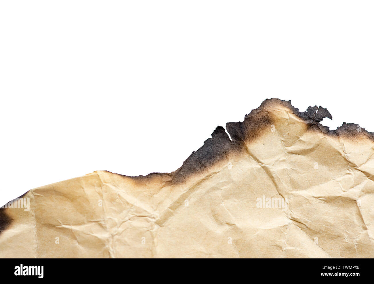 Brown vintage burned paper, isolated details, large background, texture ...