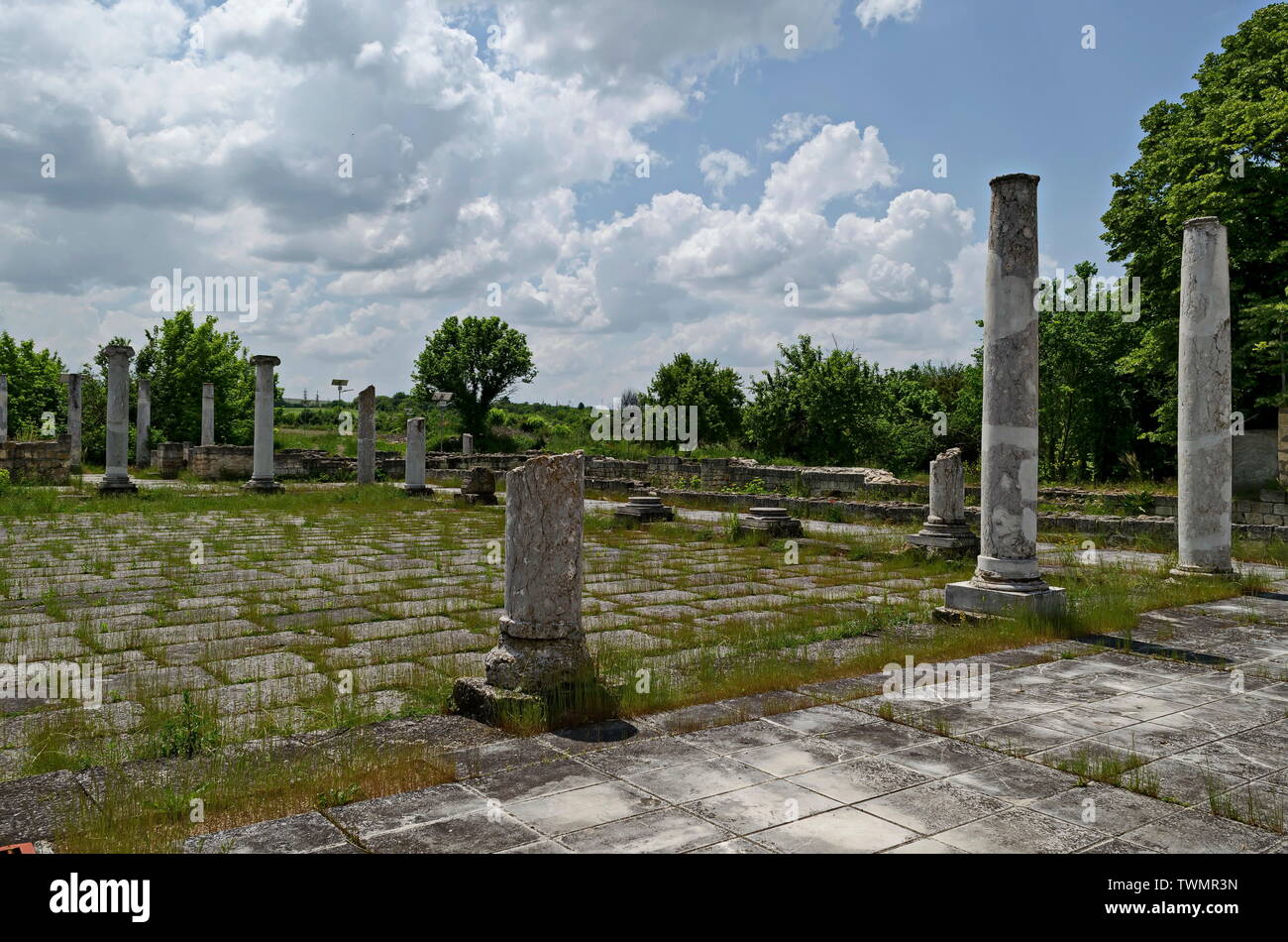 Archaeological Complex Abritus with primary conservation of part of the ...