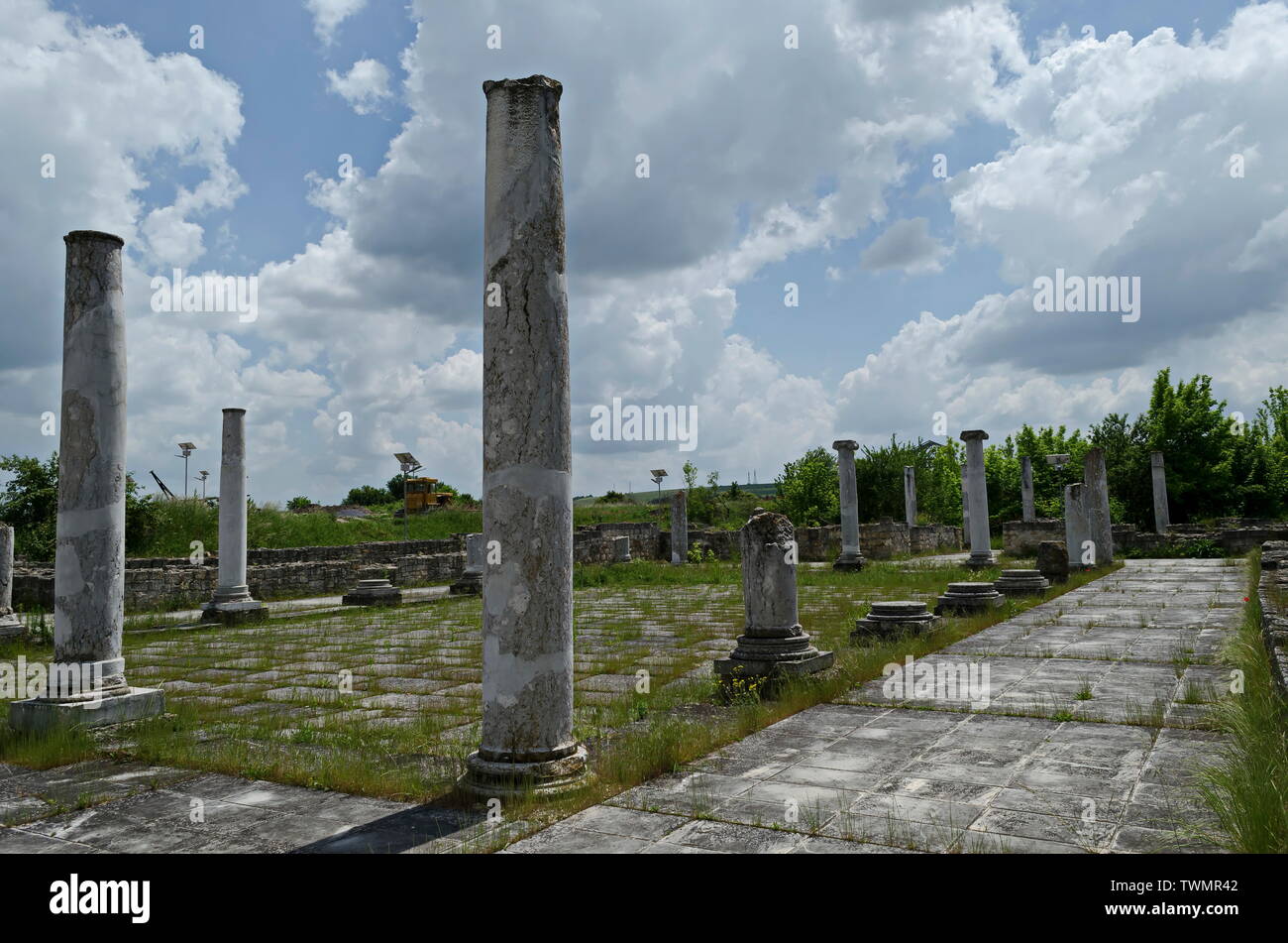 Archaeological Complex Abritus with primary conservation of part of the ...