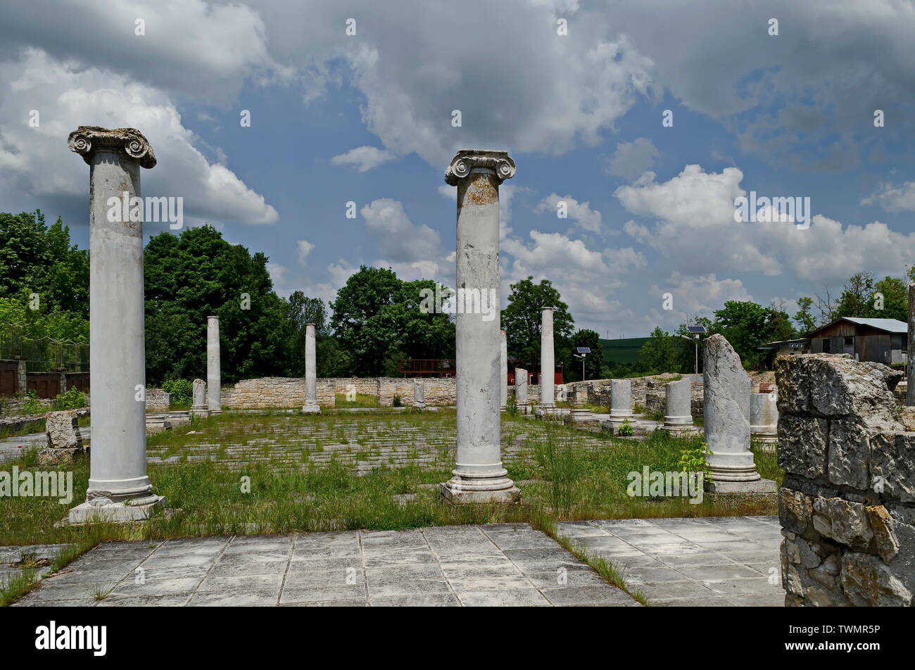 Archaeological Complex Abritus with primary conservation of part of the ...