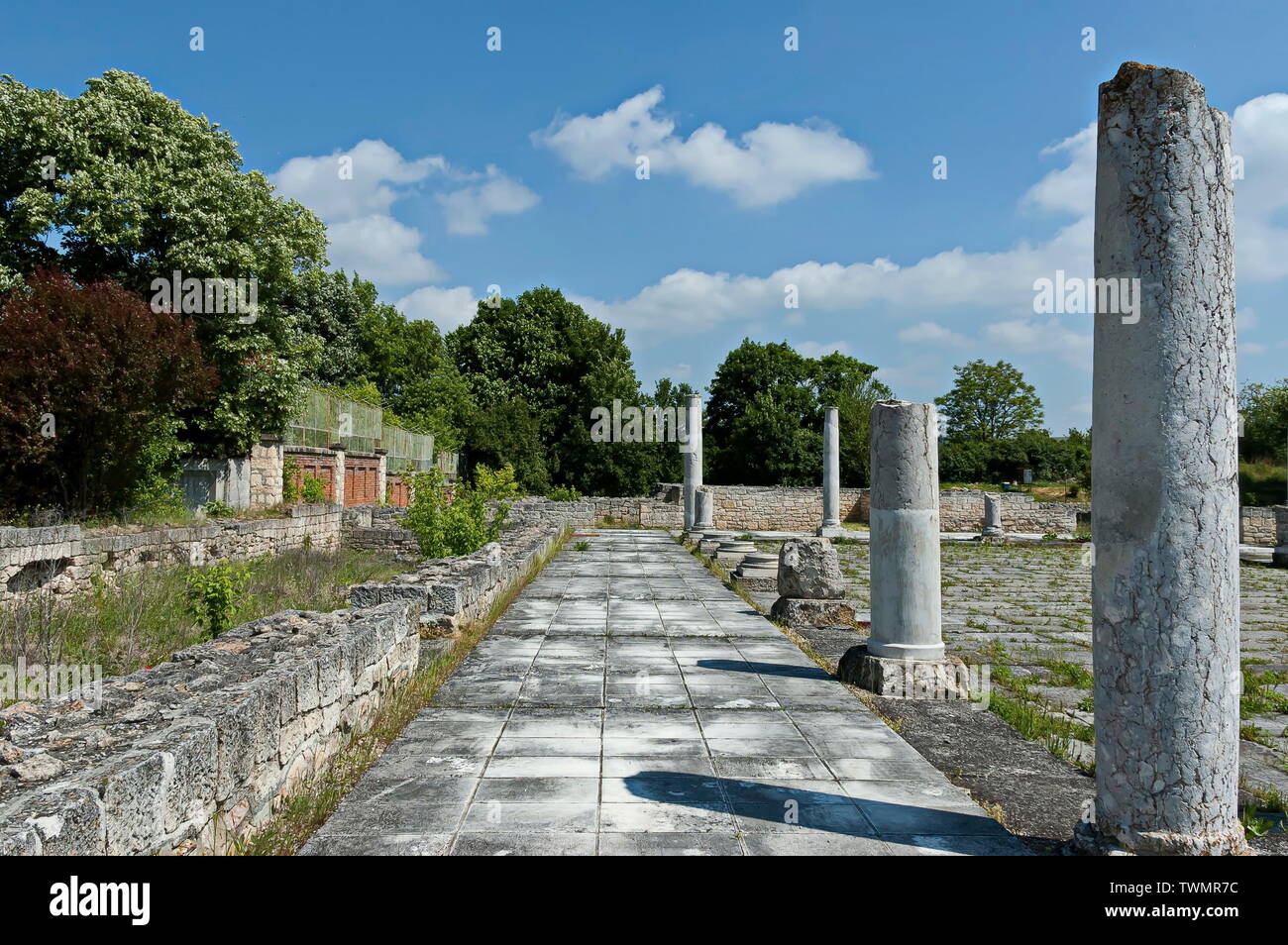 Archaeological Complex Abritus with primary conservation of part of the ...