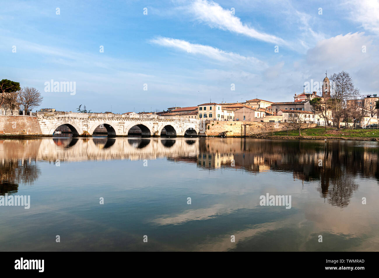 The tiberius bridge hi-res stock photography and images - Alamy