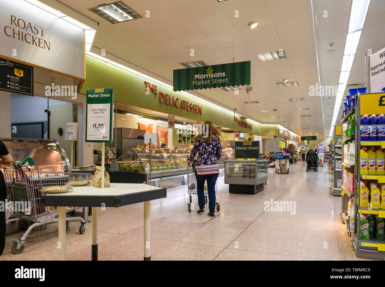 Morrisons fish counter hi-res stock photography and images - Alamy