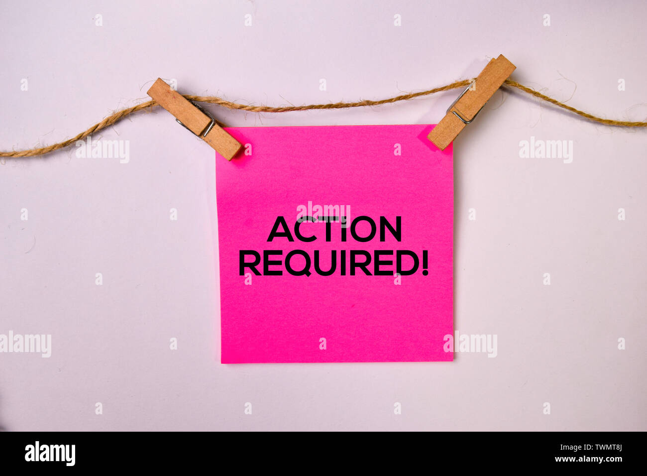 Immediate action required hi-res stock photography and images - Alamy