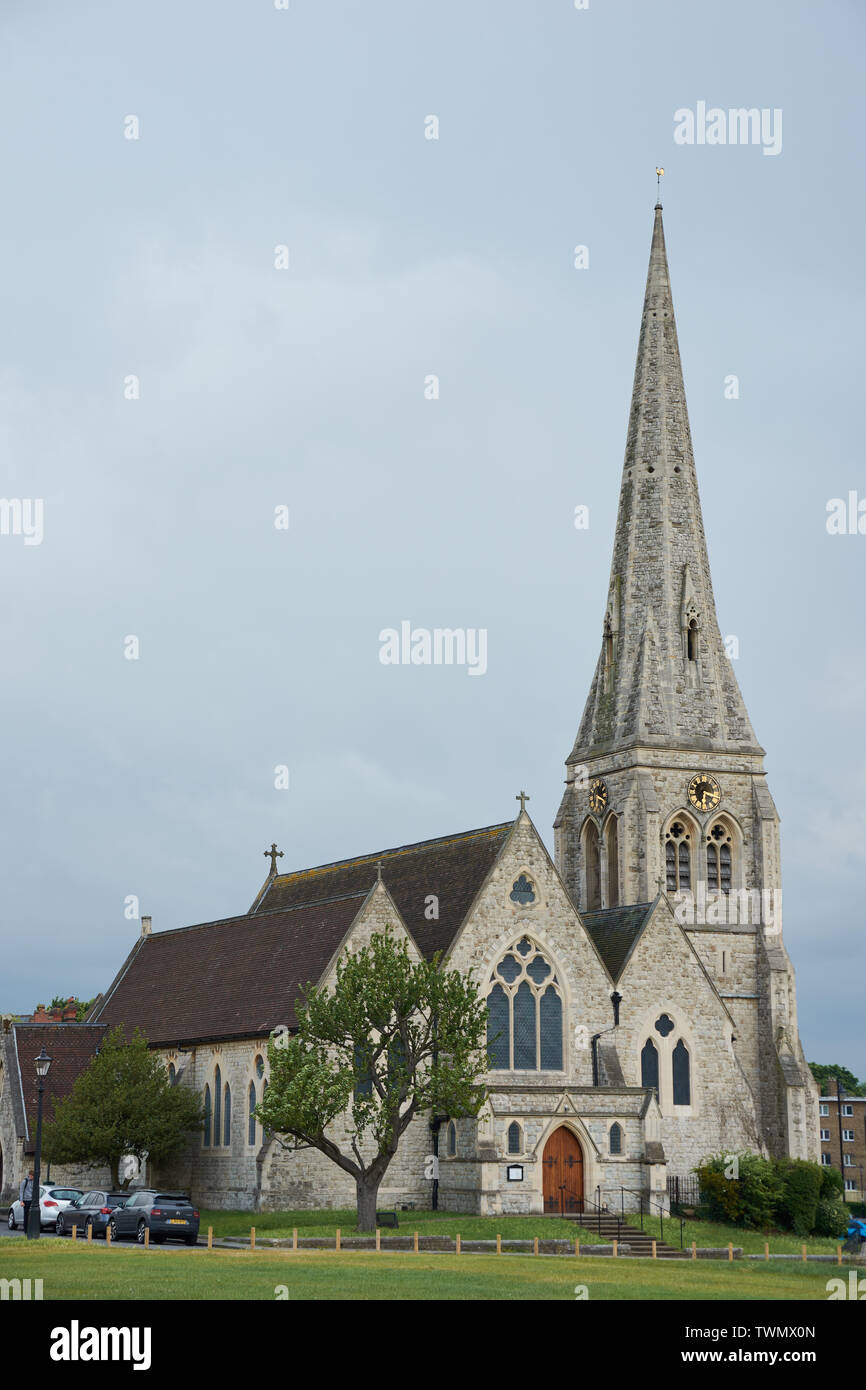 All Saints' church in Blackheath that is a district of London Stock ...