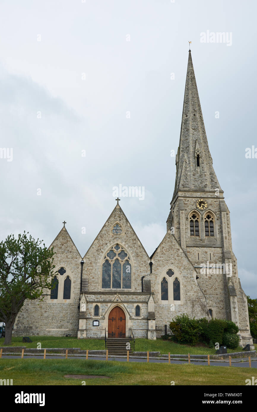 All Saints' church in Blackheath that is a district of London Stock ...