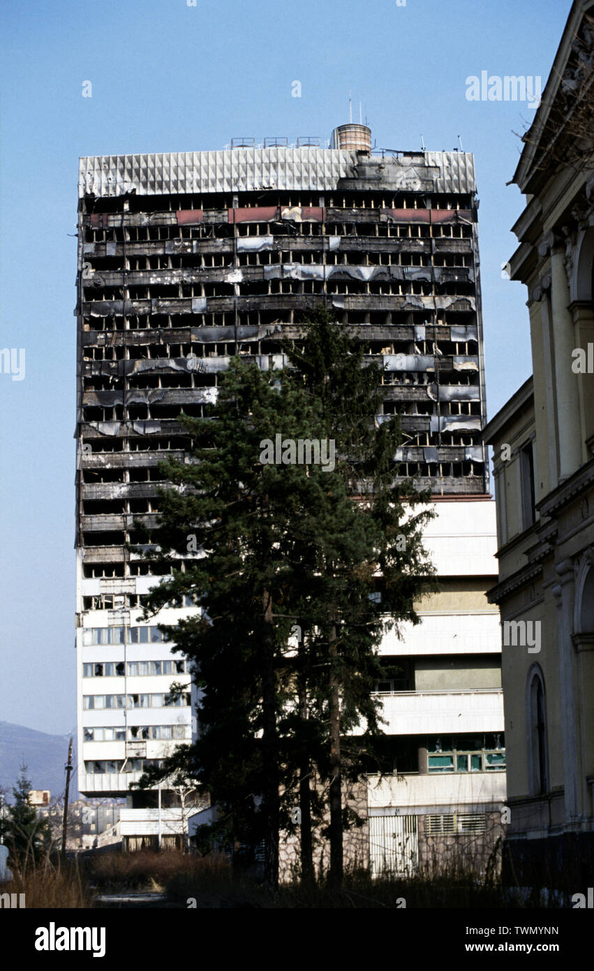 15th March 1993 During the Siege of Sarajevo: the Executive Council ...