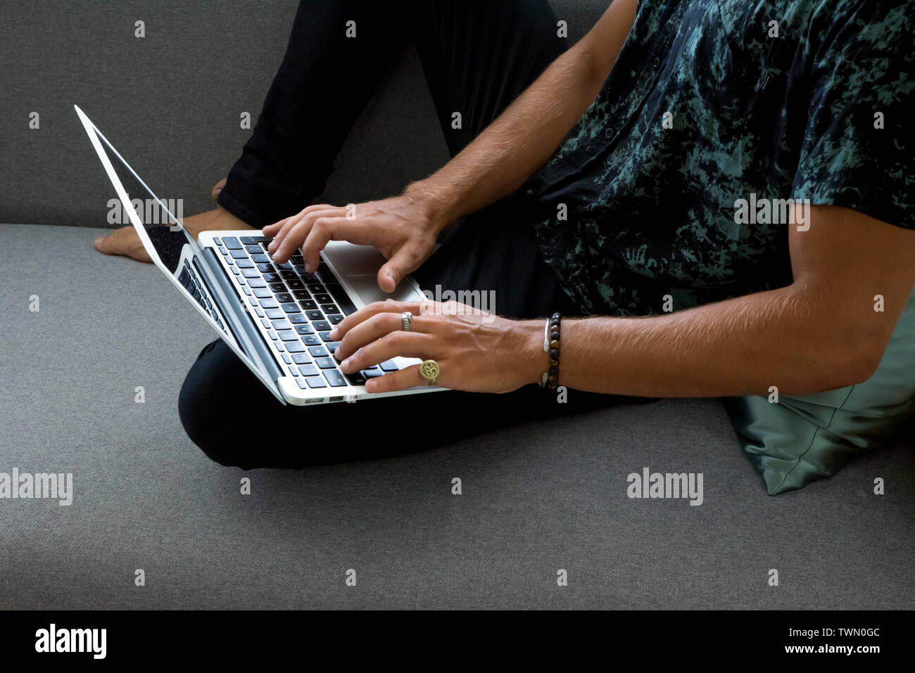 Working in coworking office Stock Photo - Alamy