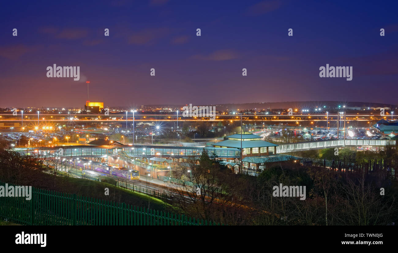 Sheffield bus interchange hi-res stock photography and images - Alamy