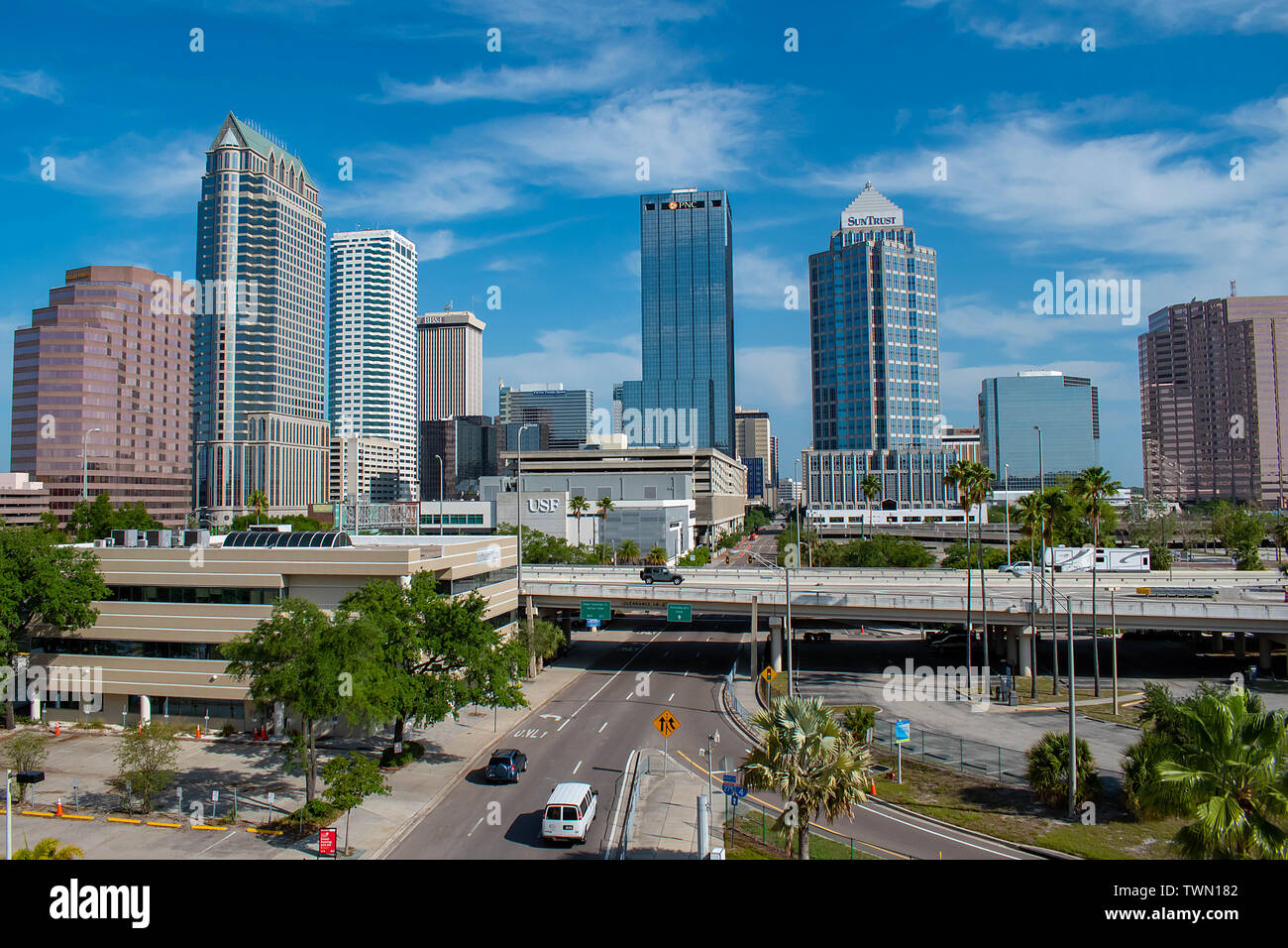 Tampa florida street hi-res stock photography and images - Alamy