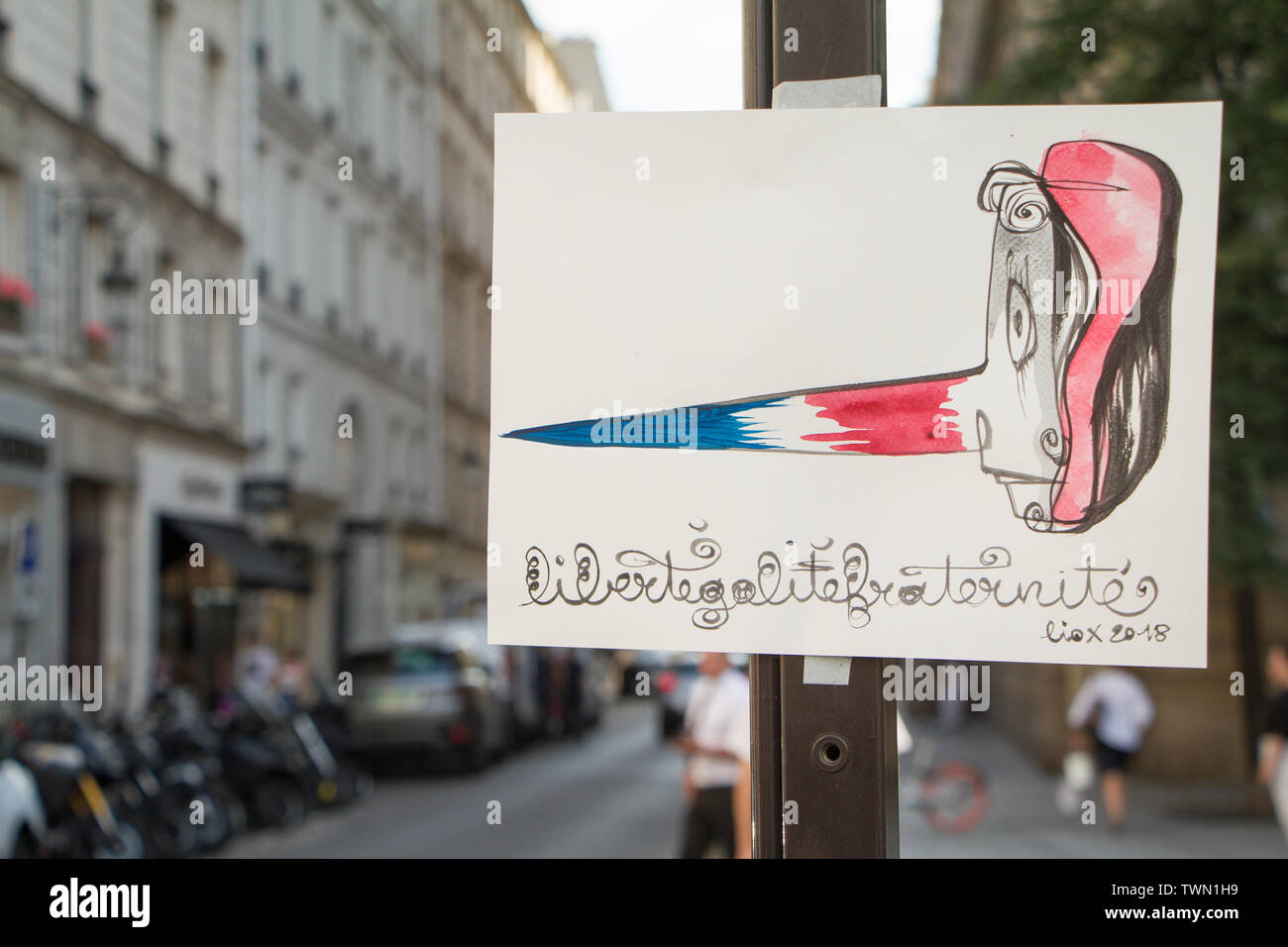 Motto french revolution hi-res stock photography and images - Alamy