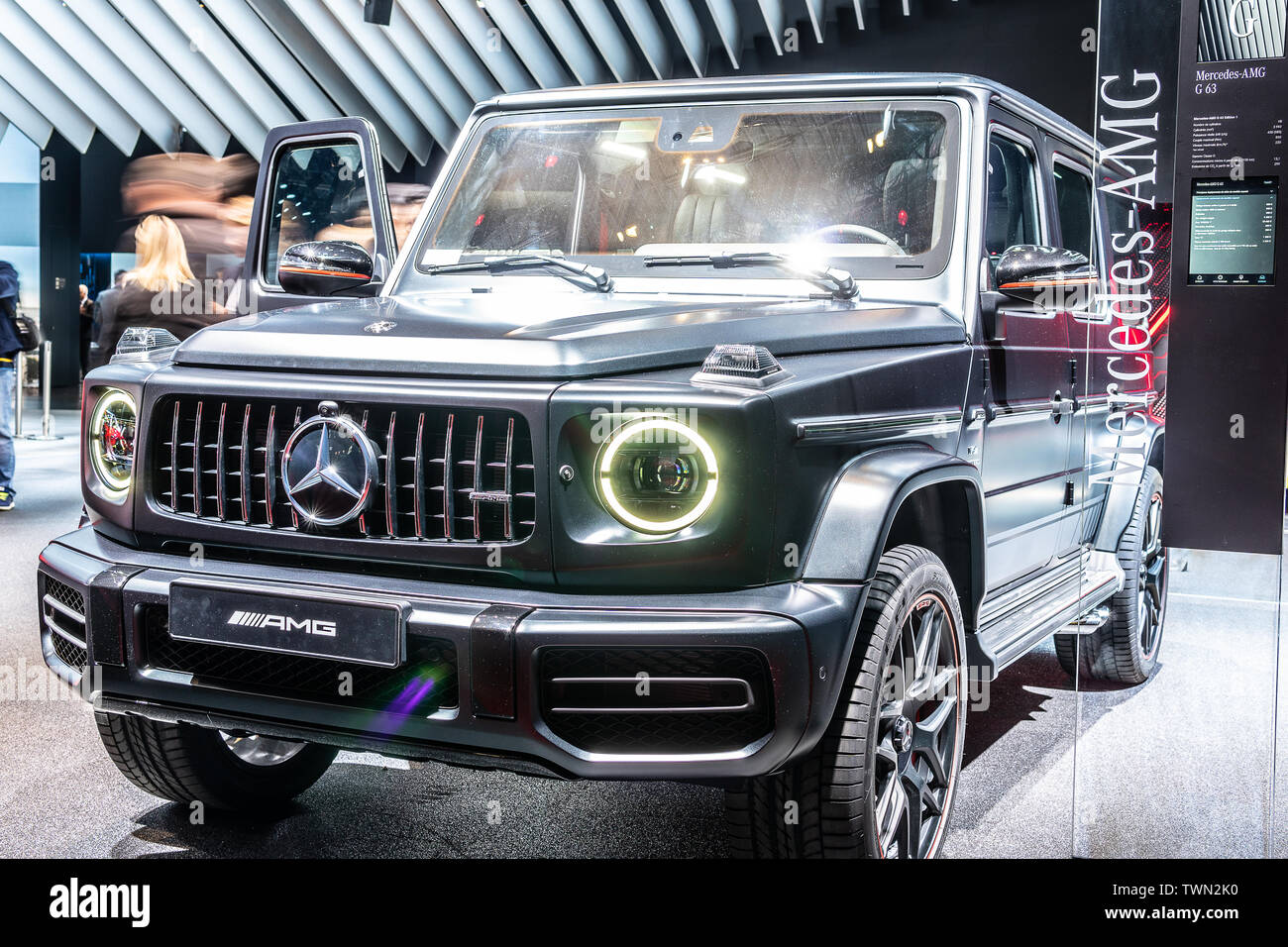 Paris, France, October 02, 2018: Mercedes-AMG G 63 Exclusive Edition at ...