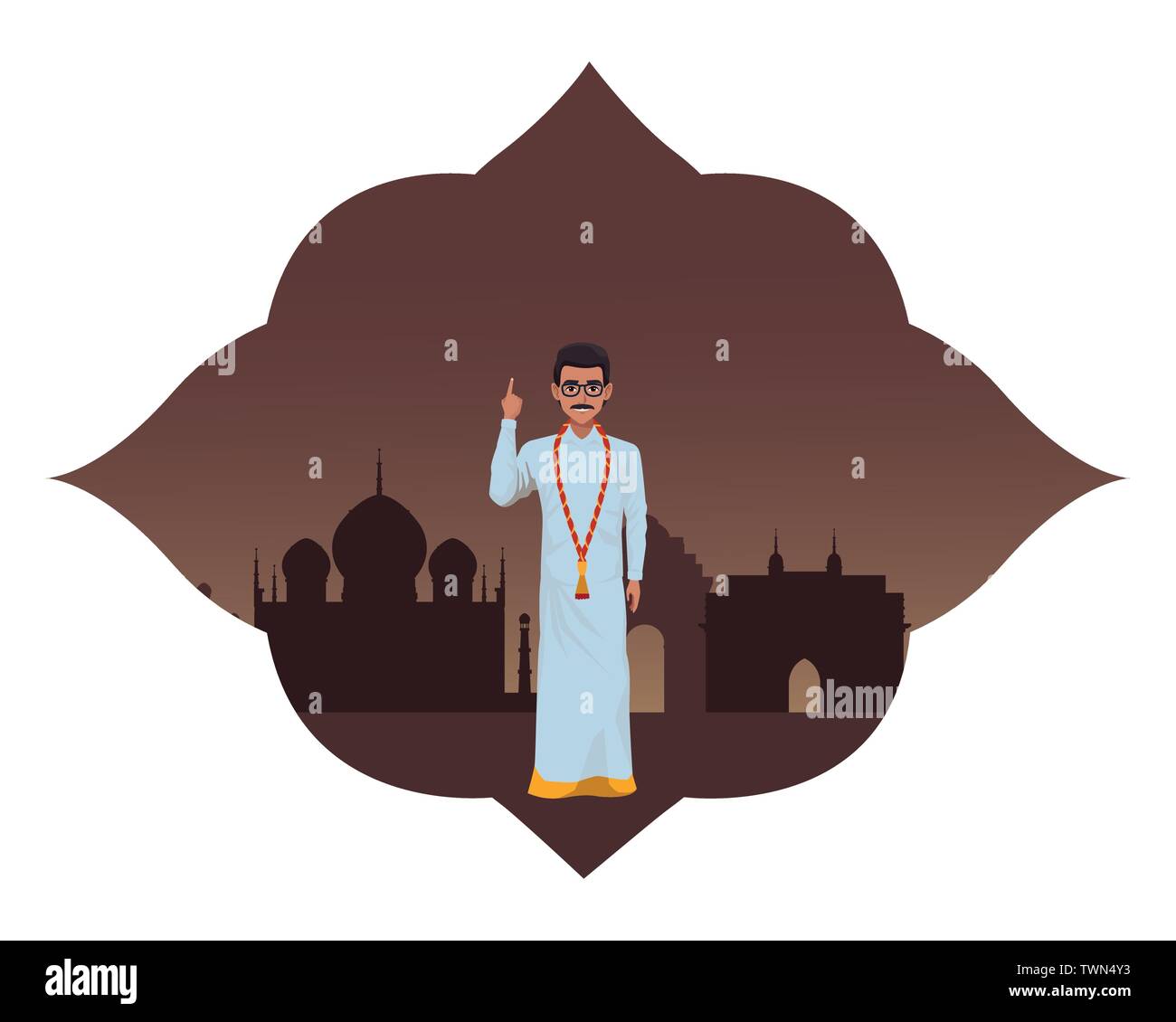 indian man avatar cartoon character Stock Vector Image & Art - Alamy