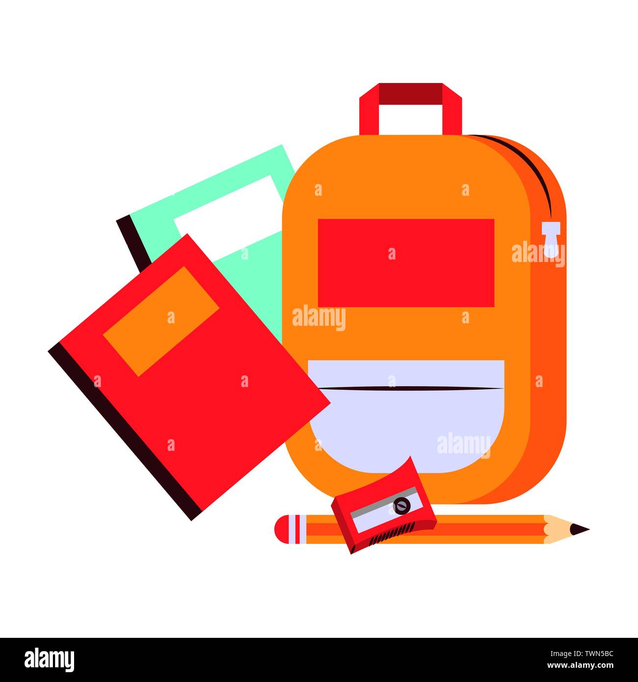 Back to school education cartoons Stock Vector Image & Art - Alamy