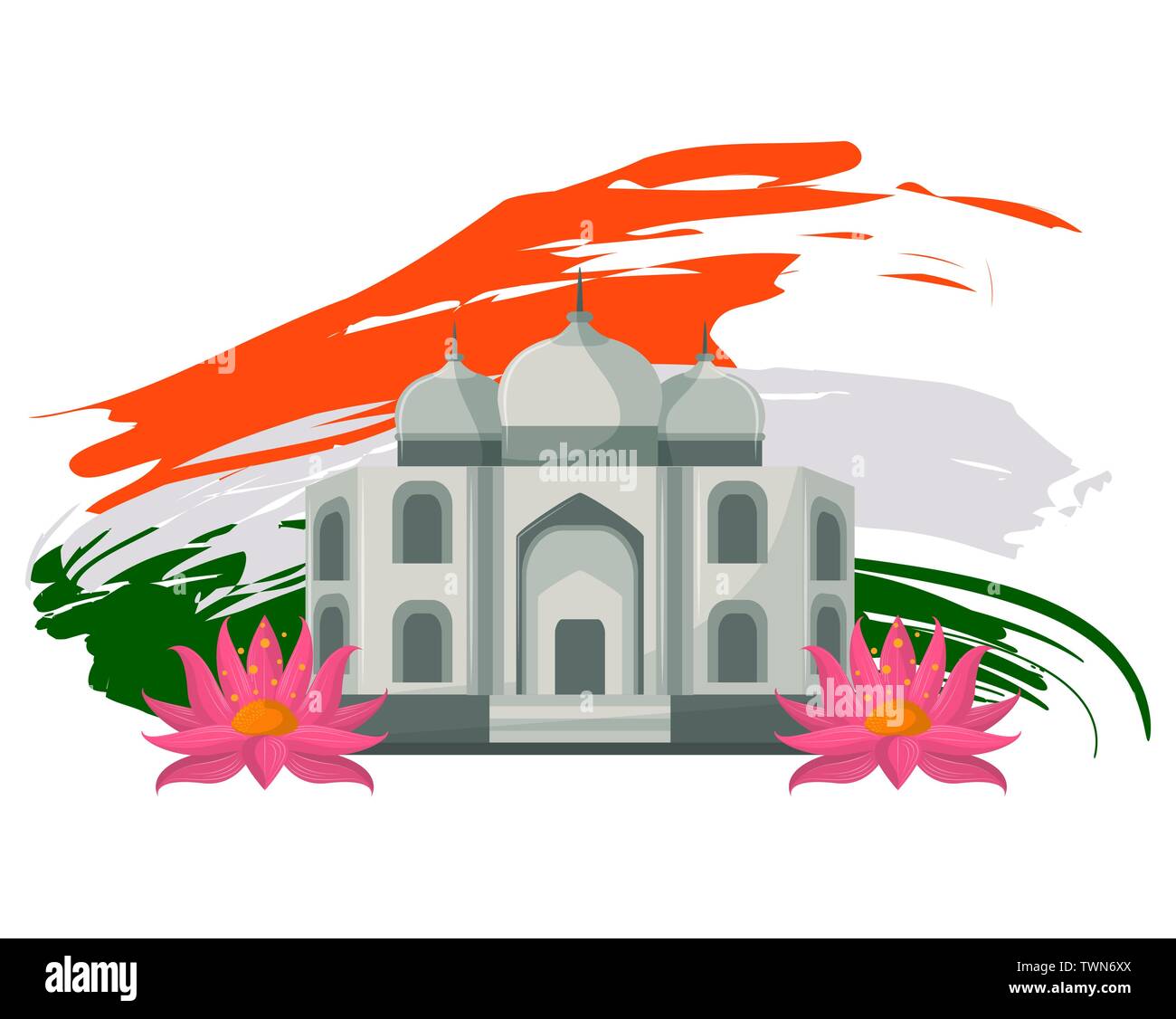 India sculpture monument Stock Vector Images - Alamy