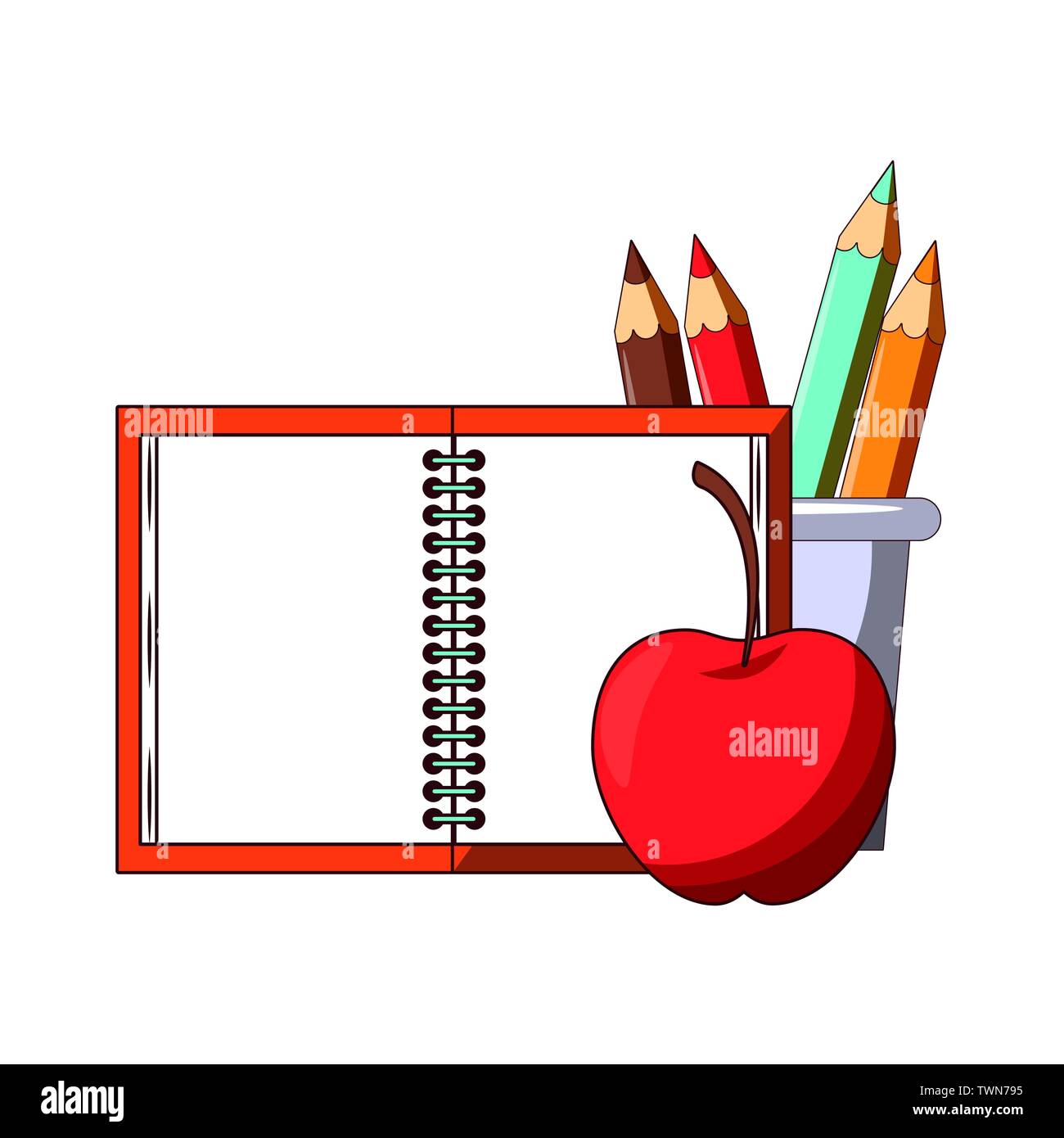 Back to school education cartoons Stock Vector Image & Art - Alamy